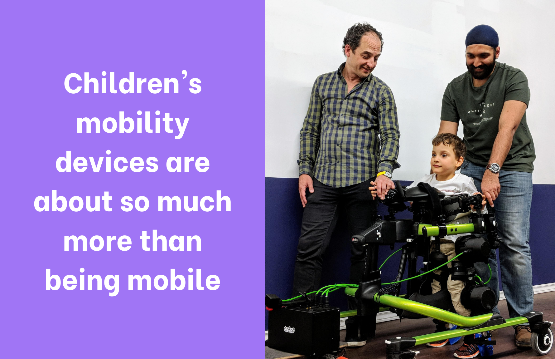 How can children with disabilities learn to walk | Trexo Robotics