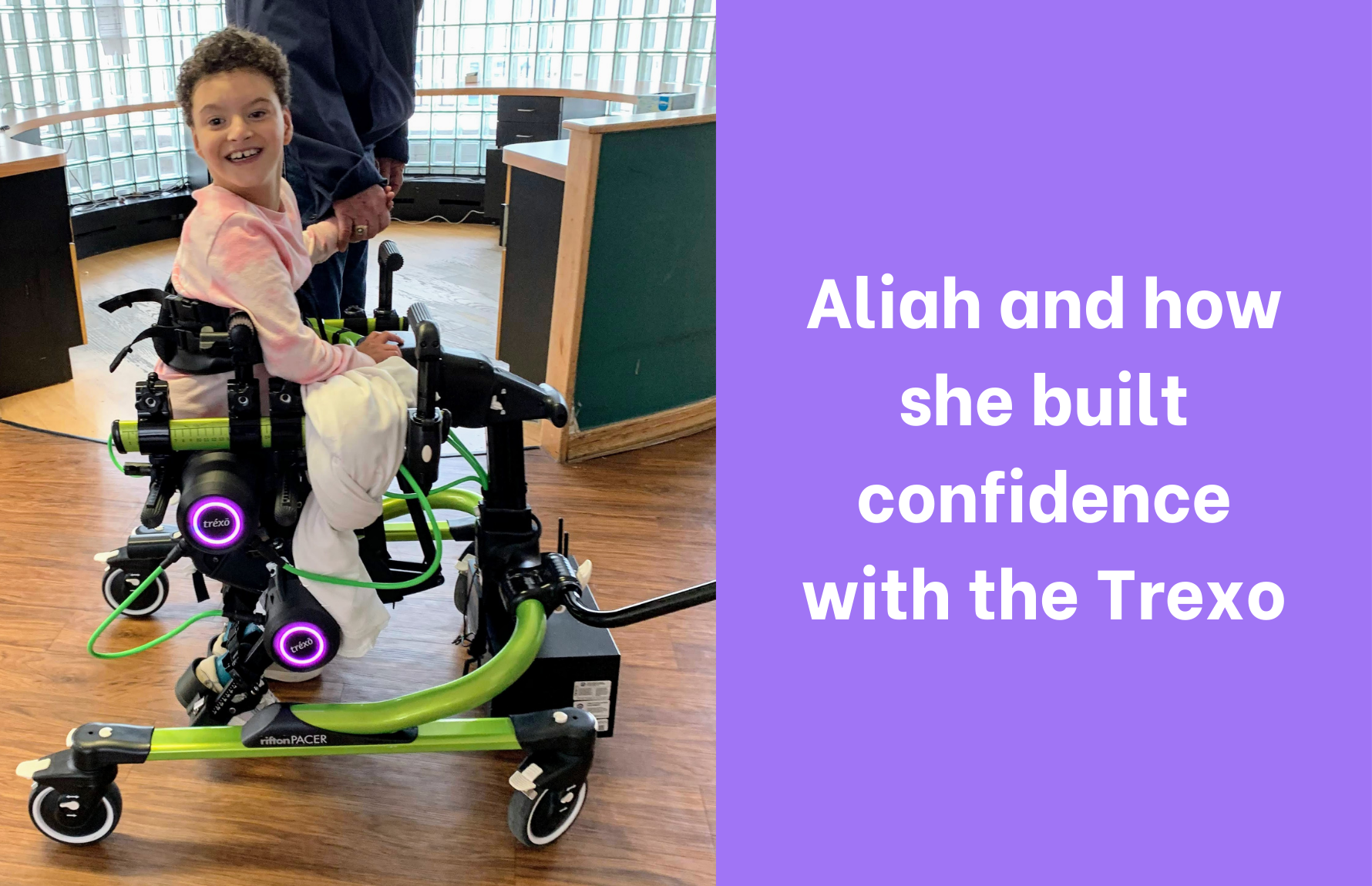 Aliah's story: how Trexo helped her become confident | Trexo Robotics