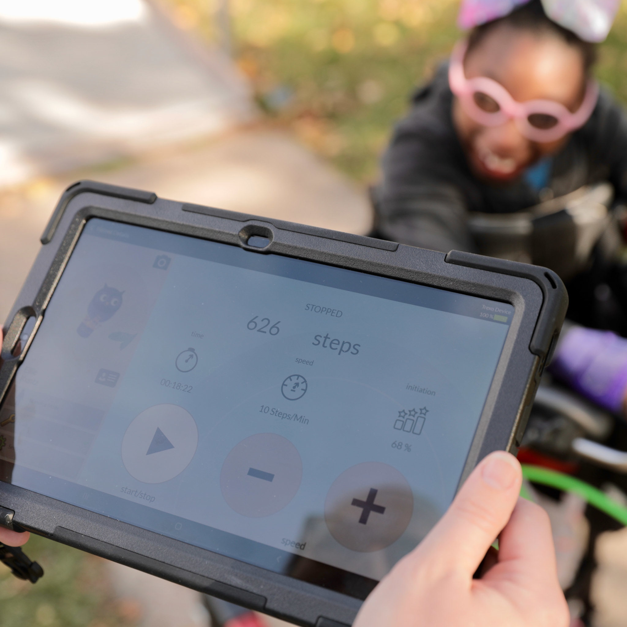 Robotic gait training at home | Trexo Robotics