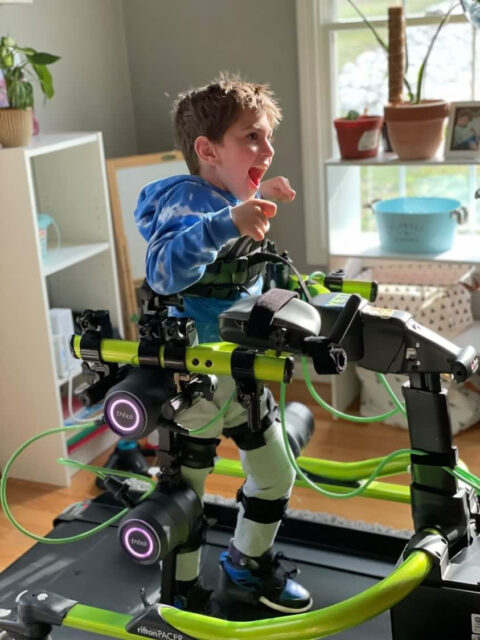 Trexo Robotics: daily walking for children with disabilities