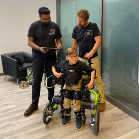 Request a Trexo Trial. See your kiddo take steps in a Trexo.